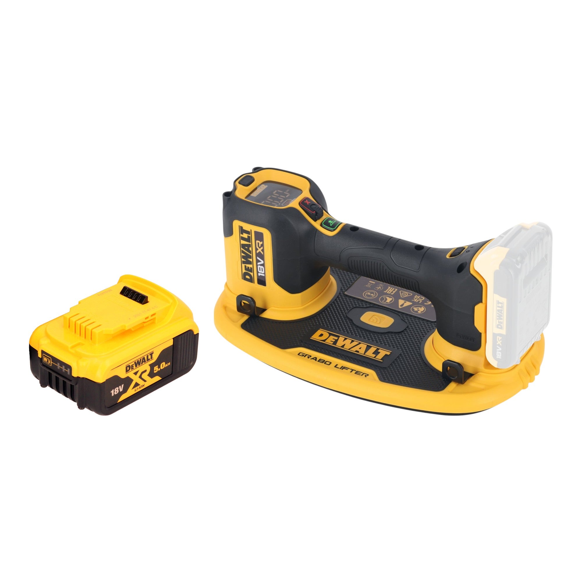 DeWalt DCE 590 N cordless vacuum lifter 18 V 120 kg + 1x battery 5.0 A ...
