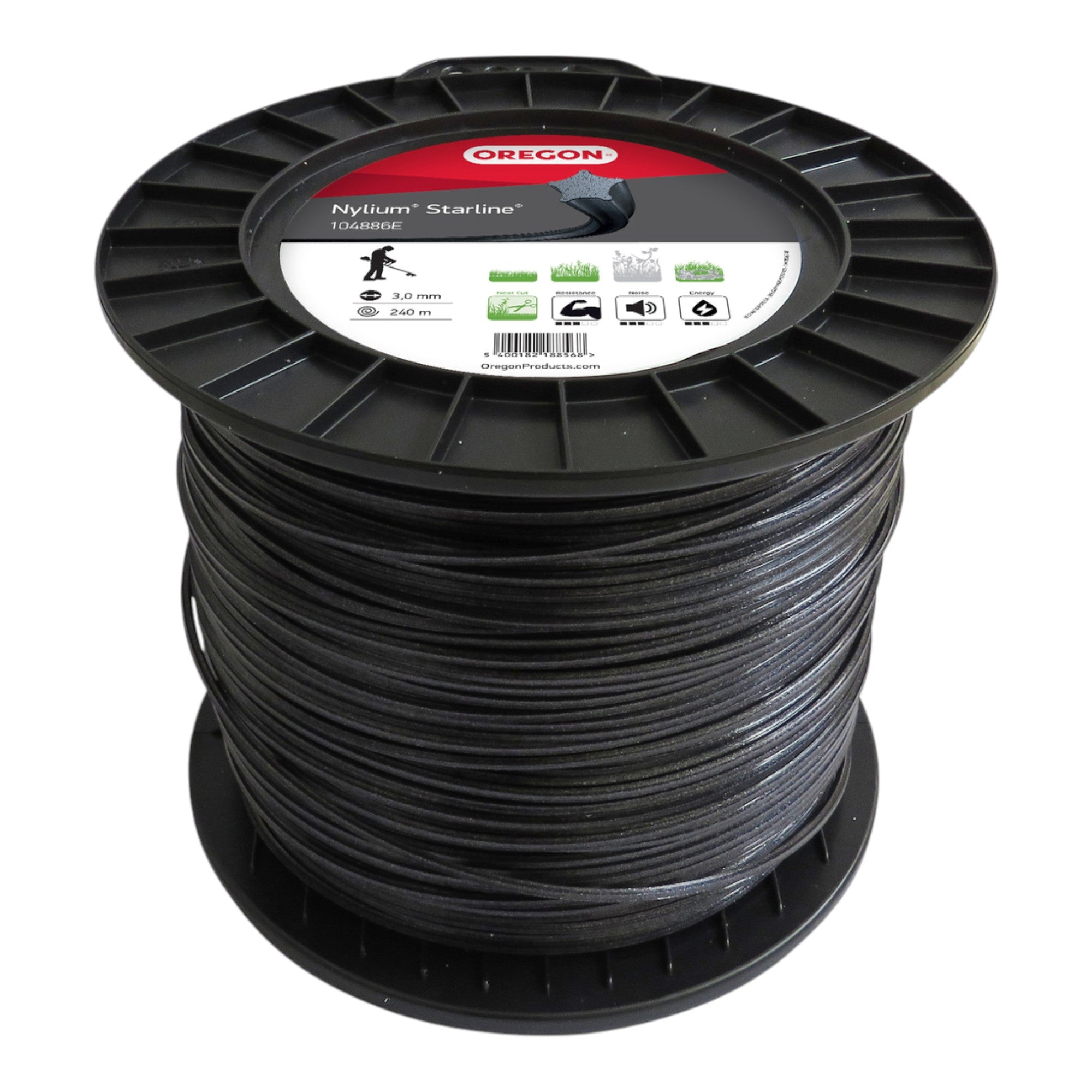 Oregon Nylium Starline trimmer line 3.0 mm x 240 m ( 104886E ) for pet ...