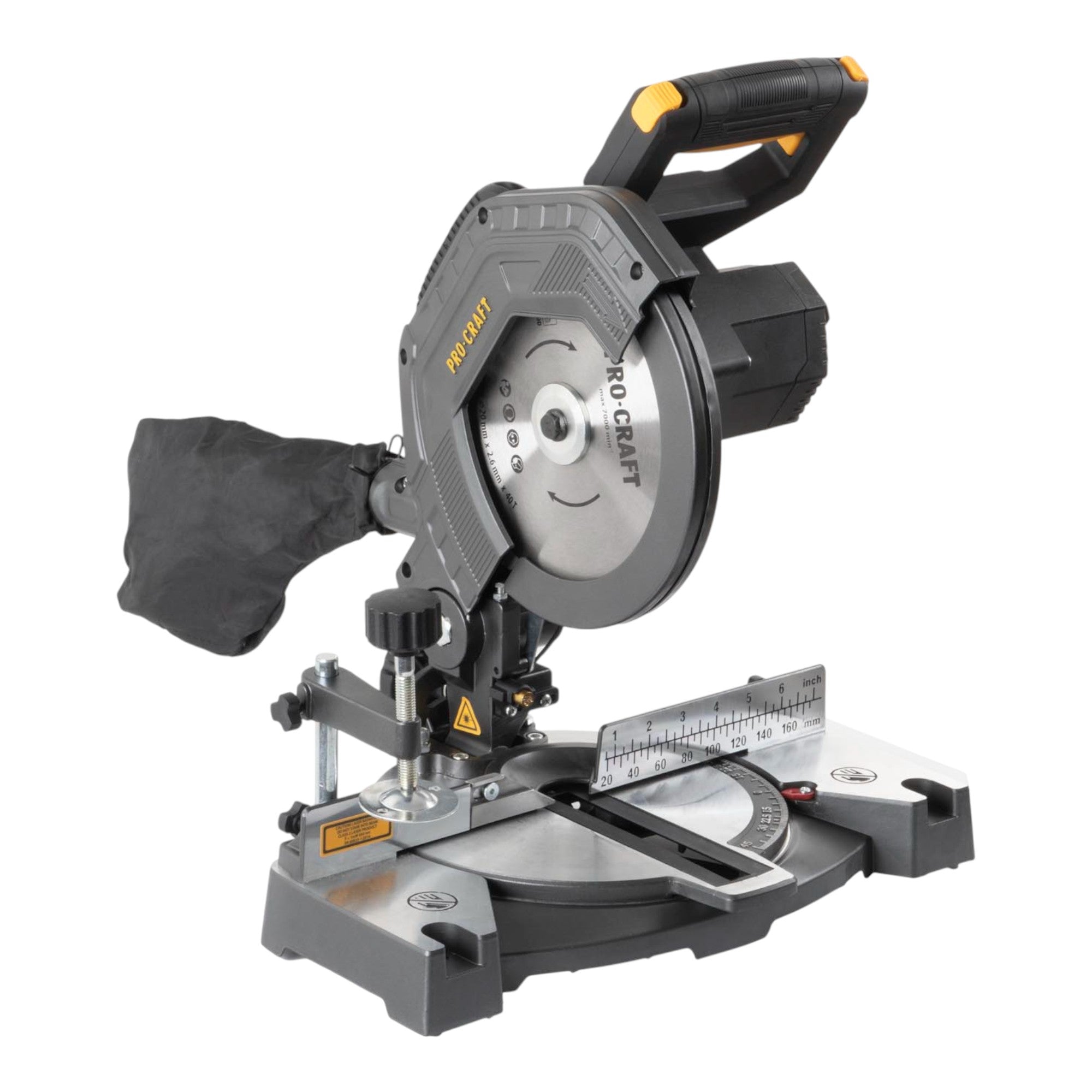 Procraft PGS20bb cordless crosscut saw 20 V 210 mm brushless + 1x batt – Toolbrothers