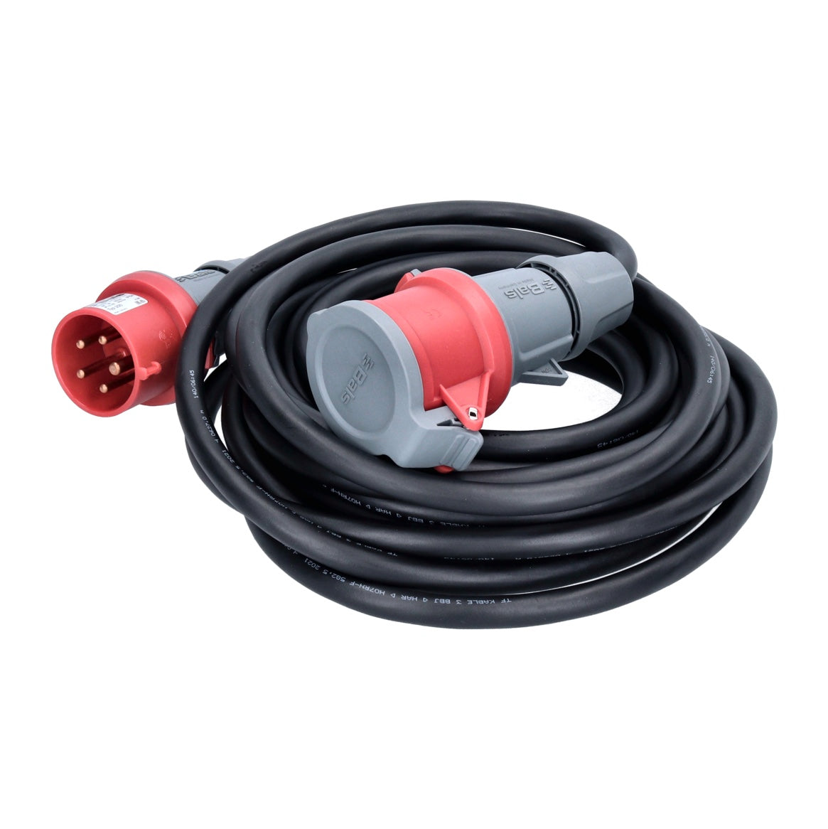 Brennenstuhl CEE Extension Cable 400V / 16A 10m IP44 black ( 1167740 ...