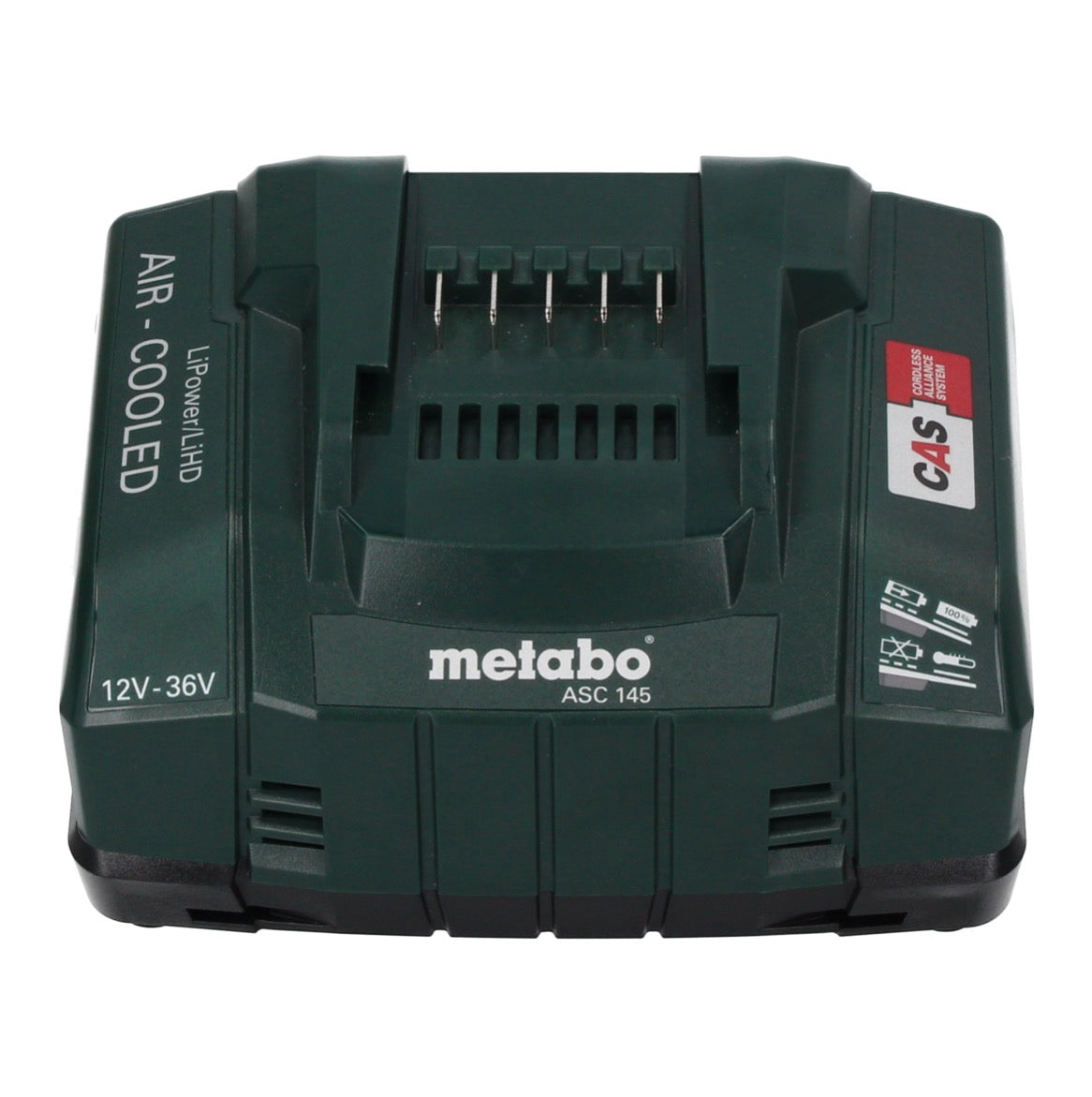 Metabo basic set 2x LiHD battery pack 18 V 10.0 Ah Li-Ion battery CAS ...