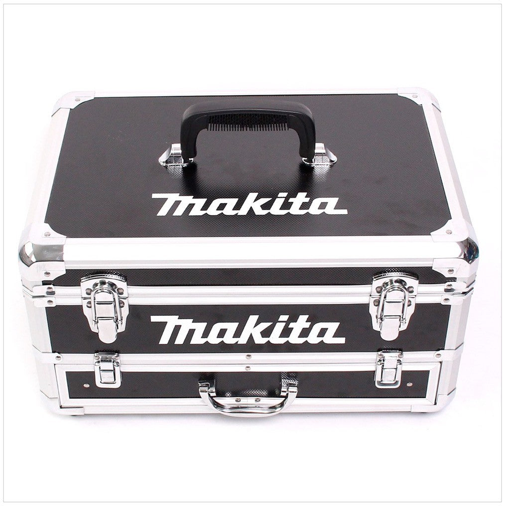 Makita Alu Werkzeug Schubladen Koffer inkl. 59 tlg. Werkzeugset mit Ei ...