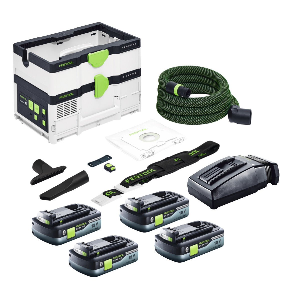 Festool CTLC SYS cordless mobile dust extractor 36 V ( 2x 18 V ) dust ...