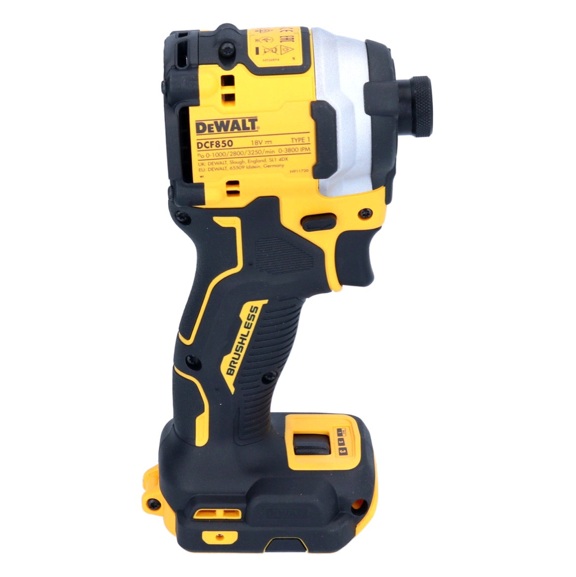 DeWalt DCF 850 P1 cordless impact wrench 18 V 205 Nm 1/4" brushless ...