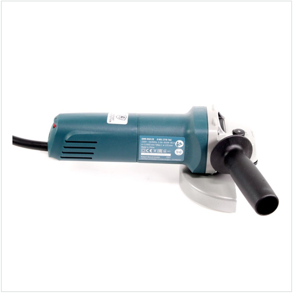 Bosch GWS 850 CE Amoladora angular 850 Watt / 125 mm + 2x Disco de cor ...